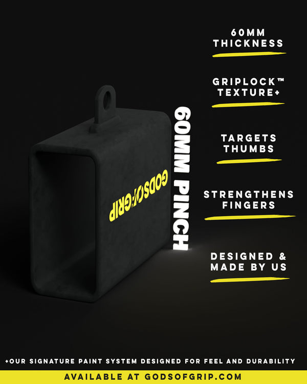 Pinch Block Grip Tool 60mm | Gods Of Grip