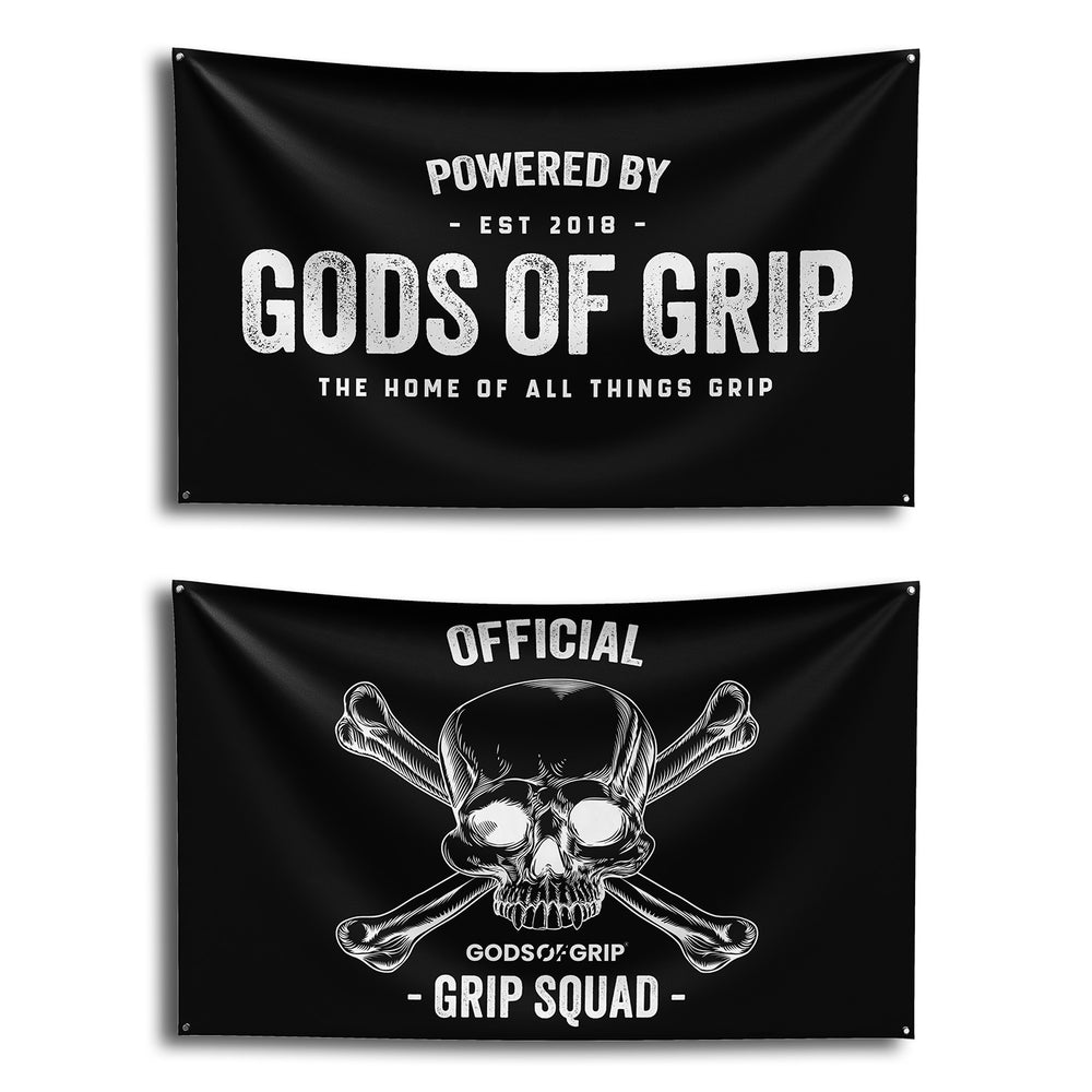 Gods Of Grip Banners - Perfect For Home Gyms