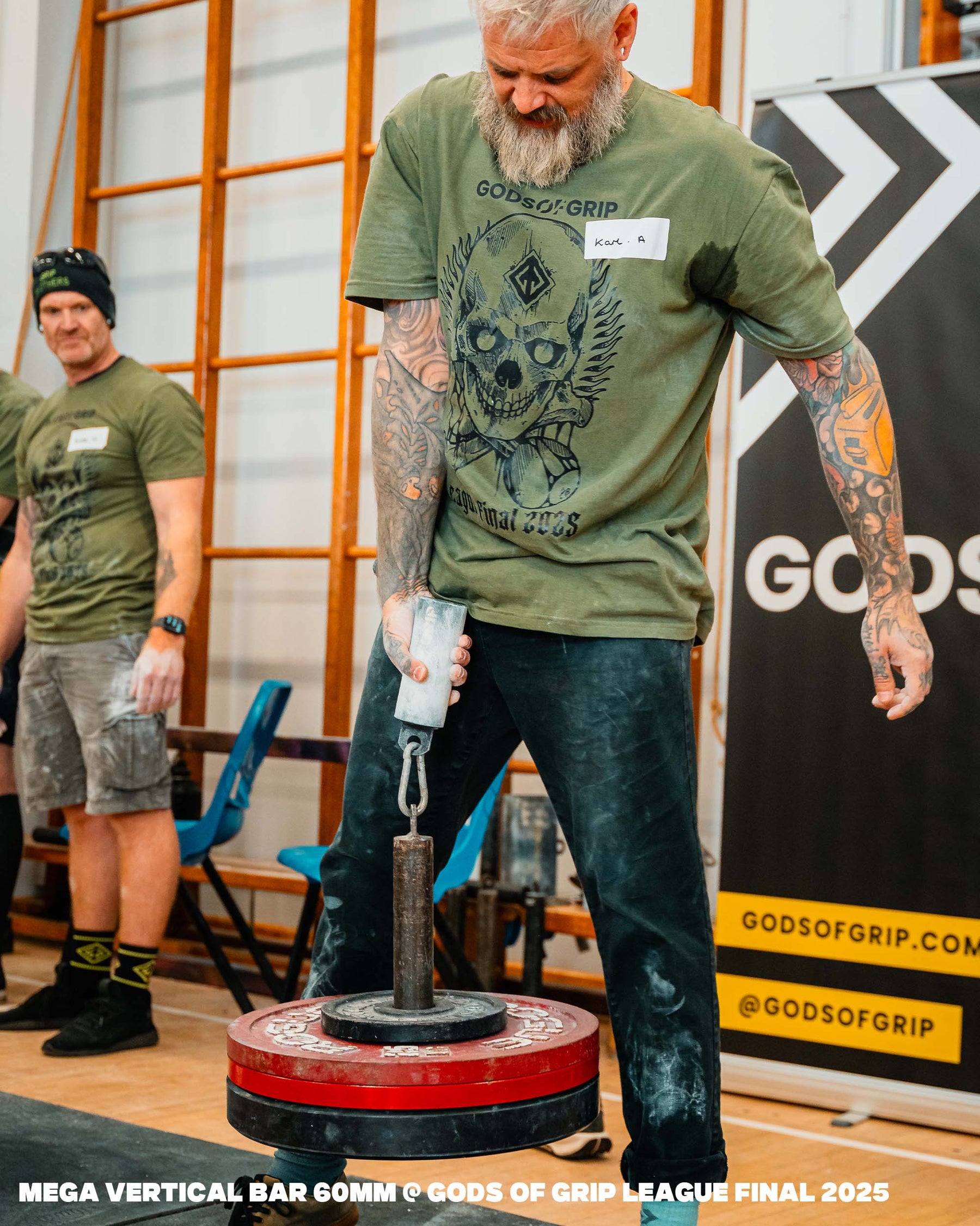 Mega Vertical Bar 60mm | Gods Of Grip