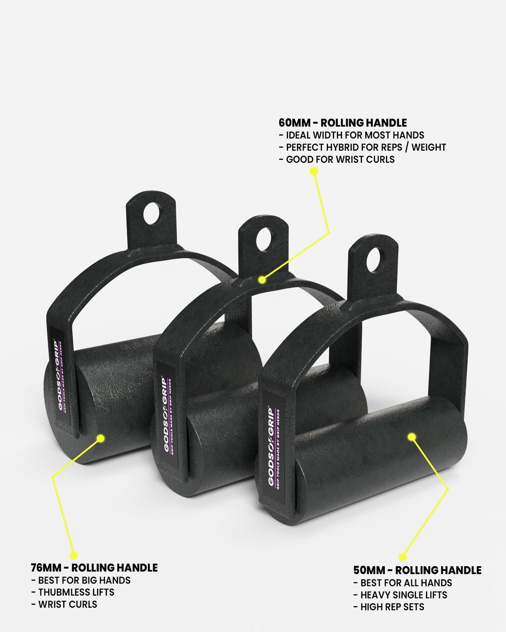 Godlike Rolling Handle | Gods Of Grip